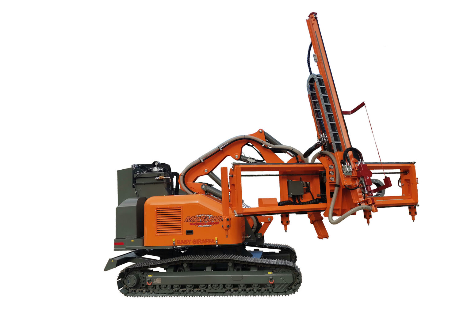 Marini Hydraulic Drill - Baby Giraffa - Eurostone Machine USA