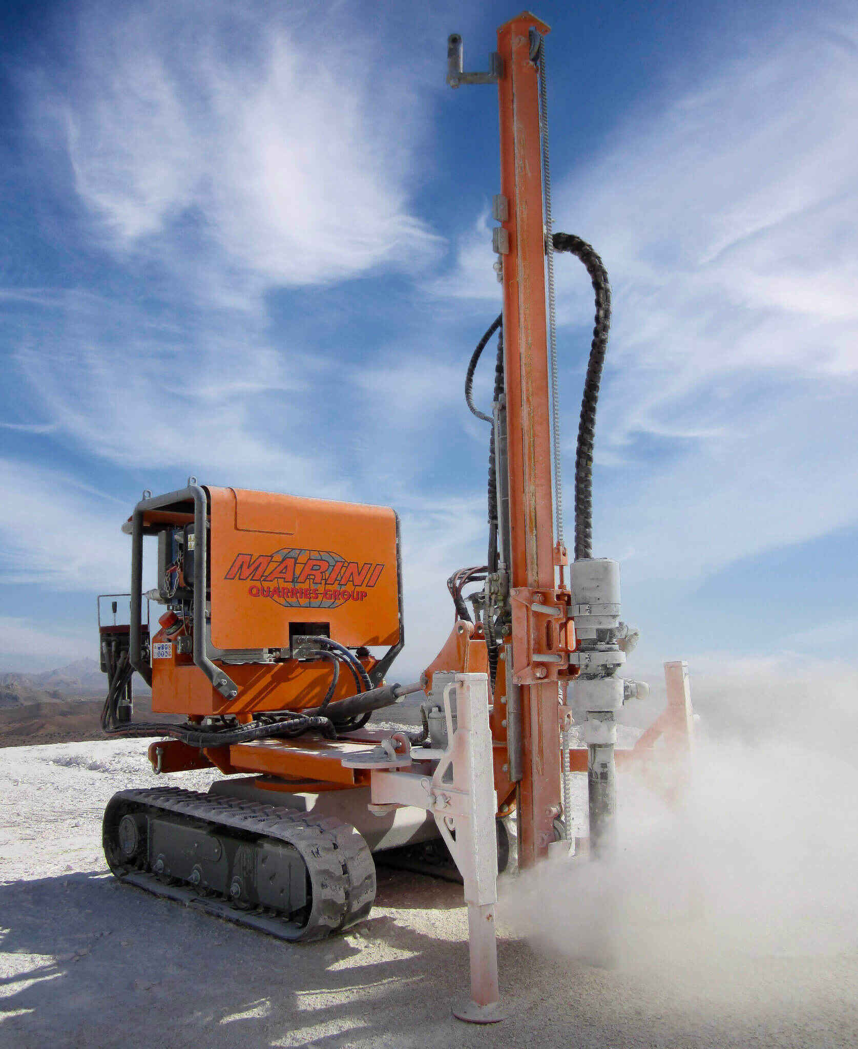 Marini Hydraulic Drill - Voyager - Eurostone Machine USA