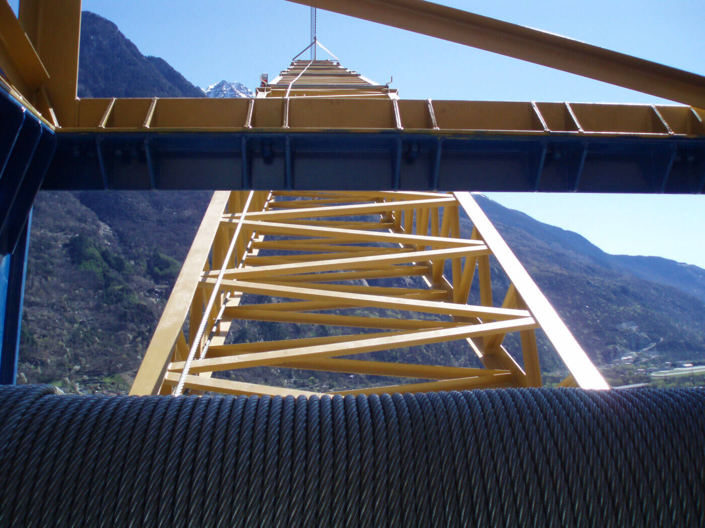 Giacomini Derrick Cranes - Eurostone Machine USA